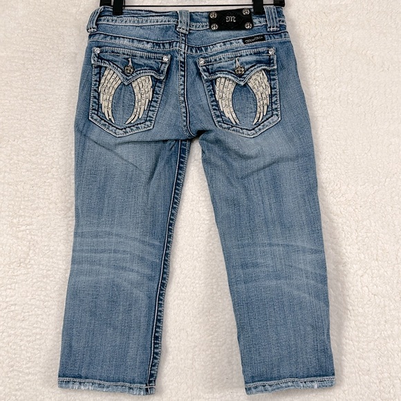 Miss Me | Jeans | Miss Me Angel Wing Bling Back Pockets Distressed ...